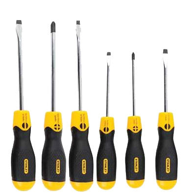 Stanley Screwdriver Set Cushion Grip 6Pc 65-242 – Tools.com Online Pty Ltd