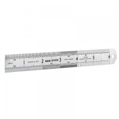 Stanley Rustless Steel Rule 2 Sided 150mm/6 – Tools.com Online Pty Ltd