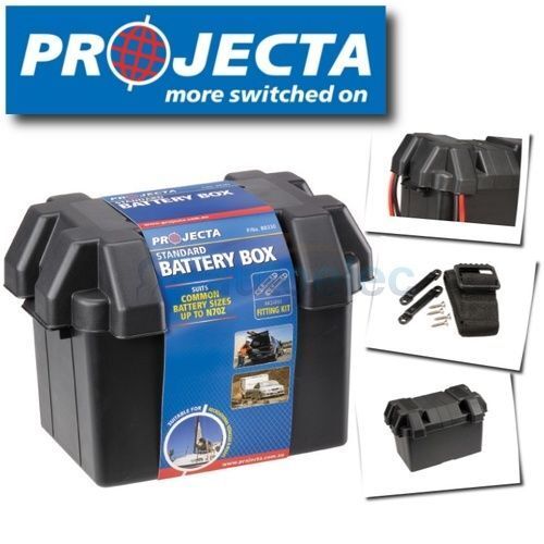 Projecta Bb330 Large Battery Box Agm Deep Cycle Battery 100Ah 130Ah Du ...
