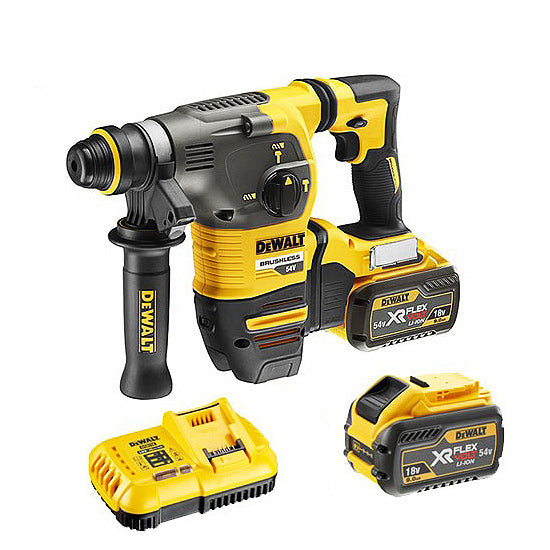 DeWalt 54V XR FLEXVOLT Brushless Rotary Hammer Kit DCH333X2-XE – Tools ...