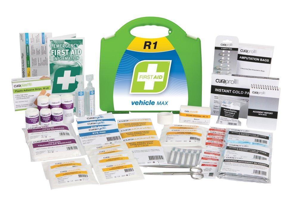 R1 Vehicle Max First Aid Kit Plastic Portable – Tools.com Online Pty Ltd