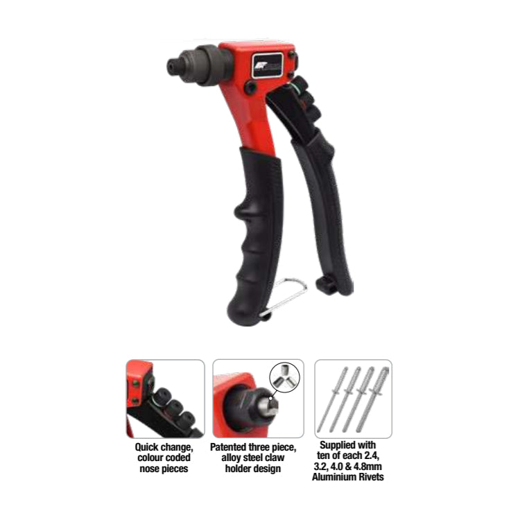 PK Tool Rivet Gun 41pc 200mm Hi Torque Riveting – Tools.com Online Pty Ltd