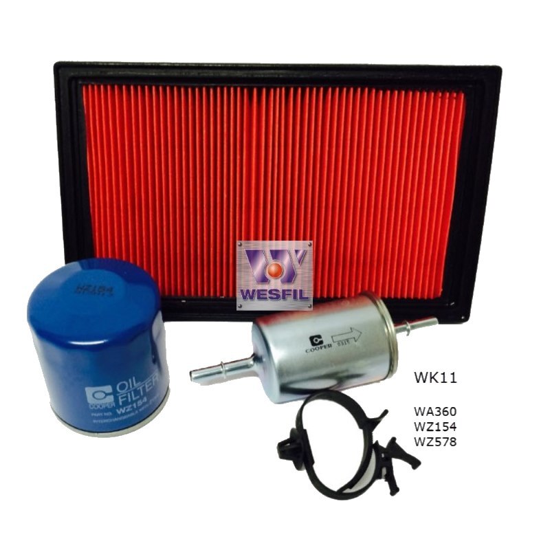 Wesfil Cooper Filter Service Kit for HOLDEN COMMODORE VT/VX V6 W/- LPG ...