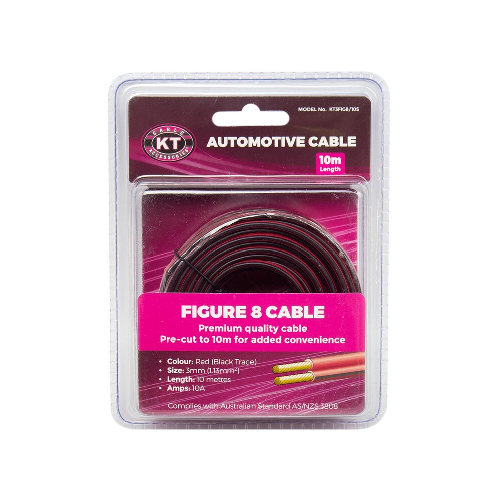 Figure 8 Cable Pack 3mm 10m Length – Tools.com Online Pty Ltd
