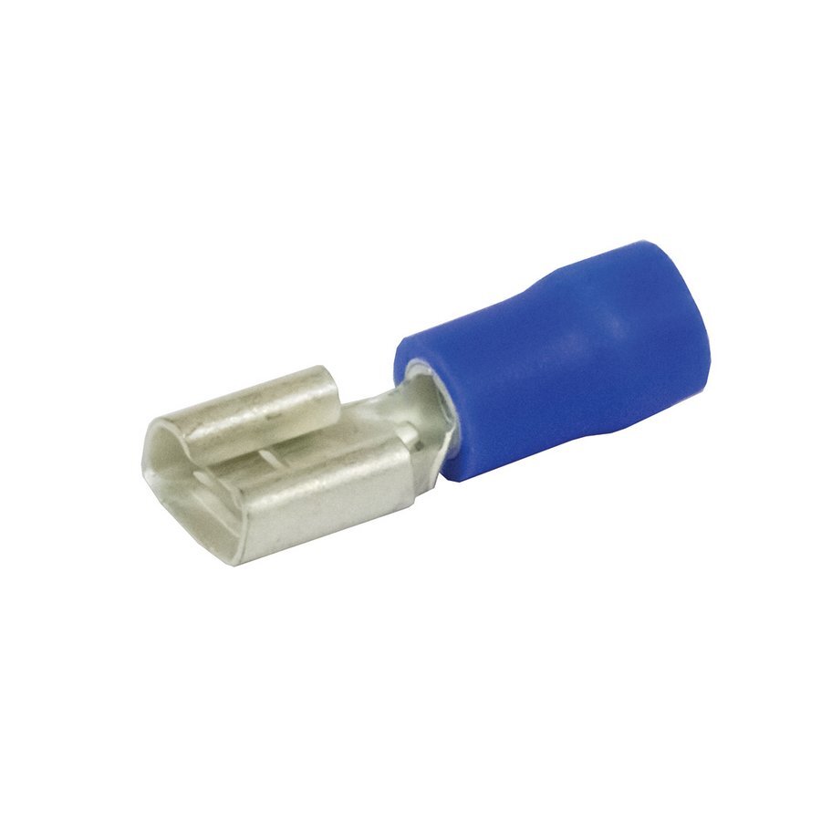 Terminals Quick Connector Female Blue Insulated 6.3mm Pack 8 – Tools ...