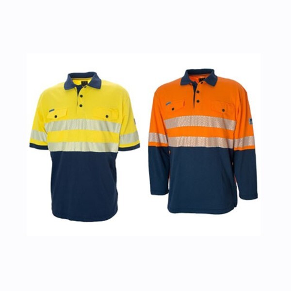 RETRO-AIRE 100% Cotton Reflective Hi-Viz Polo – Tools.com Online Pty Ltd